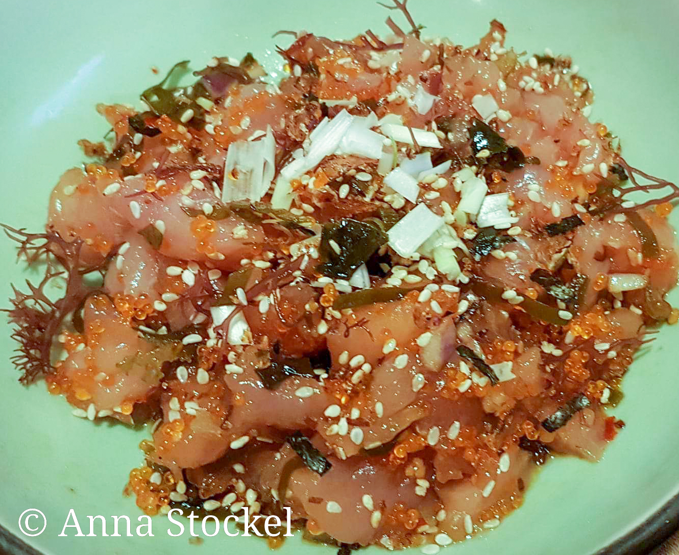 Authentic Hawaiian Tuna Poke - Wild Woman Kitchen